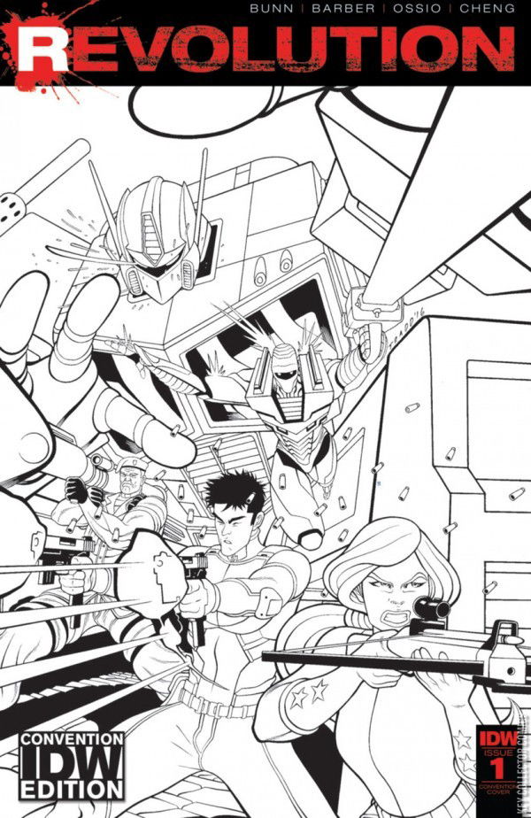 Revolution #1 Variant Published September 2016 | Key C