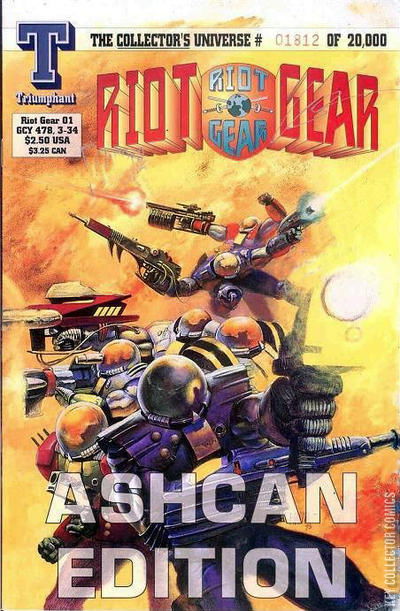 Riot Gear by Triumphant Comics | Key Collector Comics