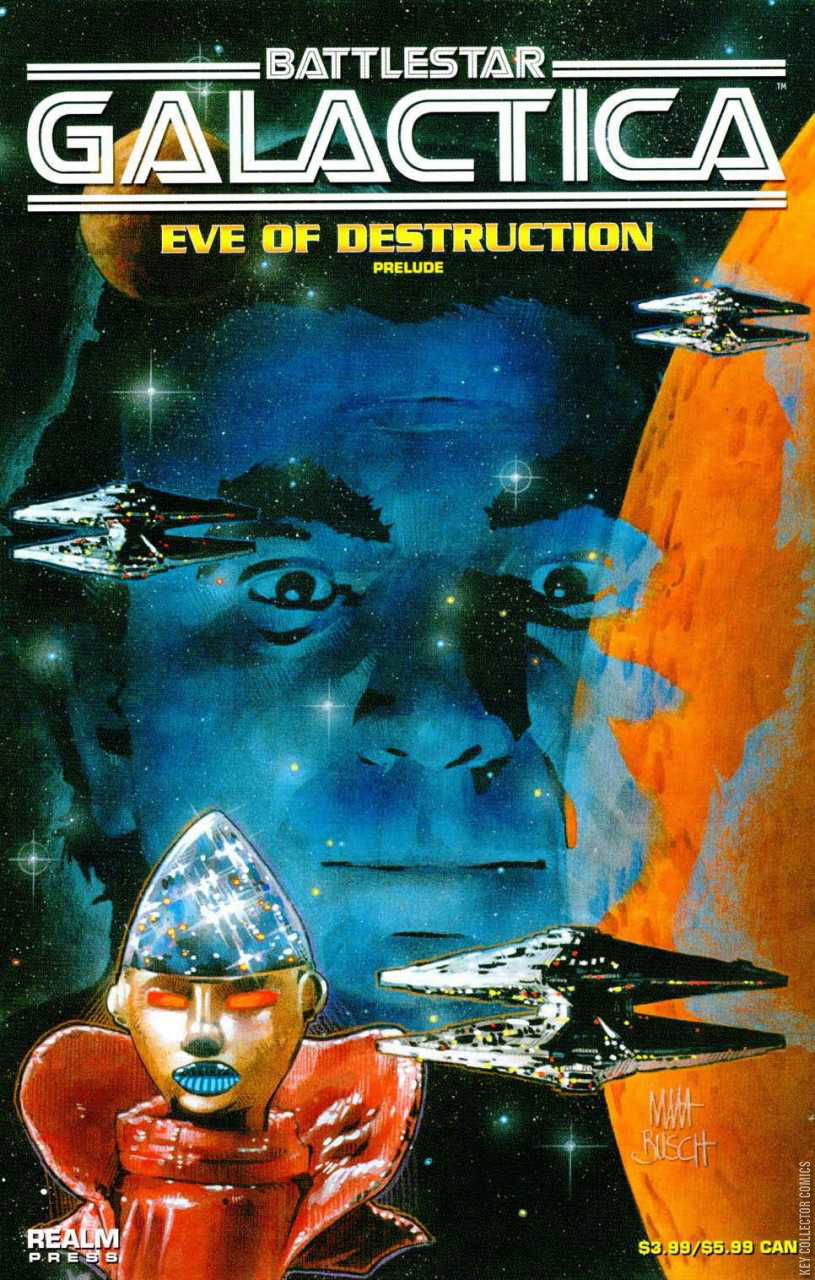 Battlestar Galactica: Eve of Destruction by Realm Press | Key Collector ...
