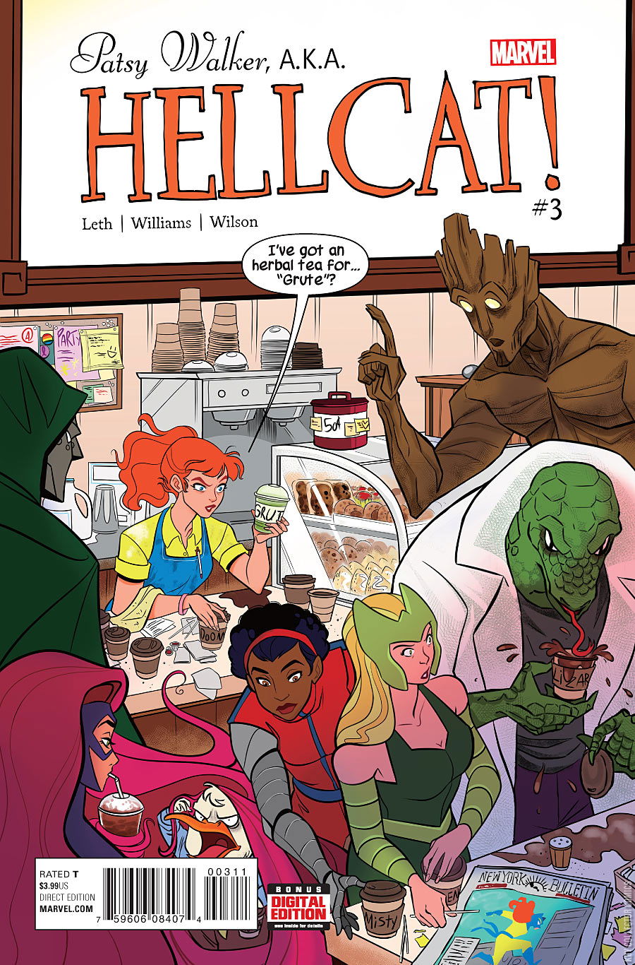 Patsy Walker, A.K.A. Hellcat #3 Published February 2016
