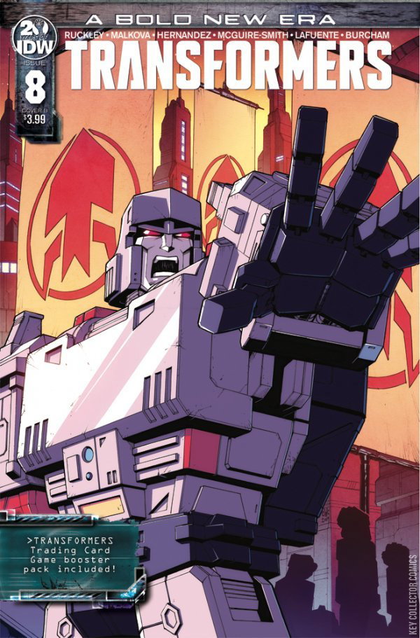 Transformers #8 Published July 2019 | Key Collector Comics