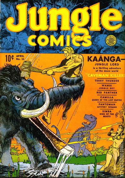 Jungle Comics #16 Published April 1941 | Key Collector