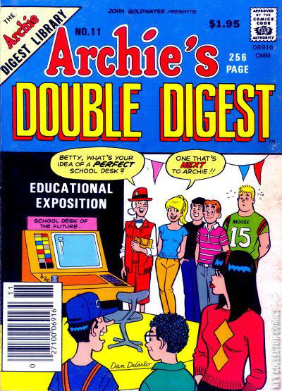 Archie Double Digest #11 Published July 1984 | Key Coll