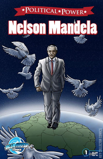 Political Power Nelson Mandela by Blue Water | Key Collector Comics