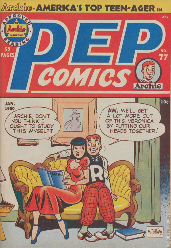 Pep Comics #77 Published January 1950 | Key Collector Comics