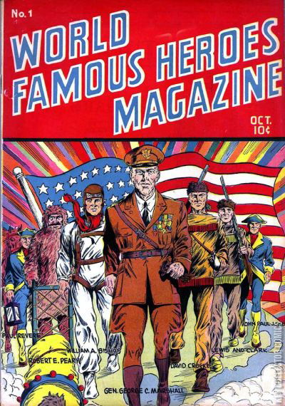 World Famous Heroes Magazine by Centaur | Key Collector Comics