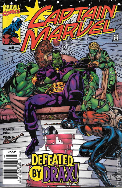 Captain Marvel #5 Newsstand Published May 2000 | Key C