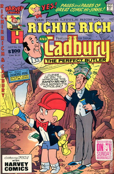 Richie Rich and Cadbury #24 Variant Published January