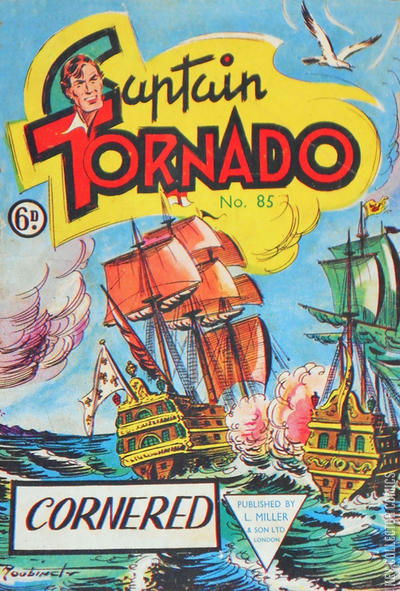 Captain Tornado #85 UK Edition Published January 1952