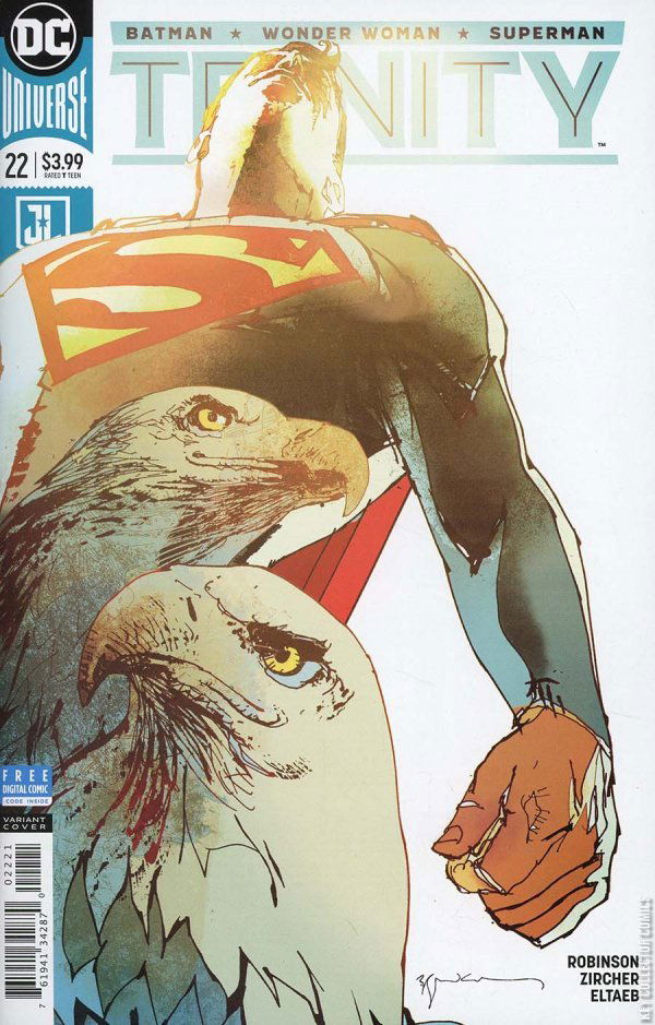 Trinity #22 Variant Published April 2018 | Key Collect