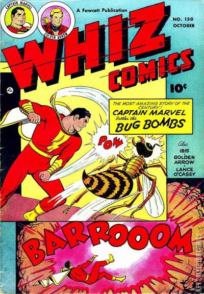 Whiz Comics #150 Published October 1952 | Key Collector