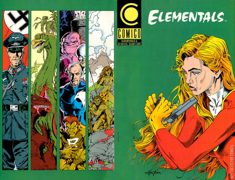 Elementals #6 Published August 1989 | Key Collector Comics