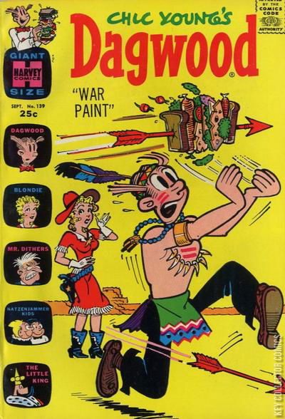 Chic Young's Dagwood Comics #139 Published September 19