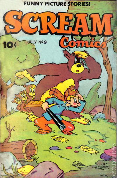 Scream Comics #9 Published July 1946 | Key Collector Comics