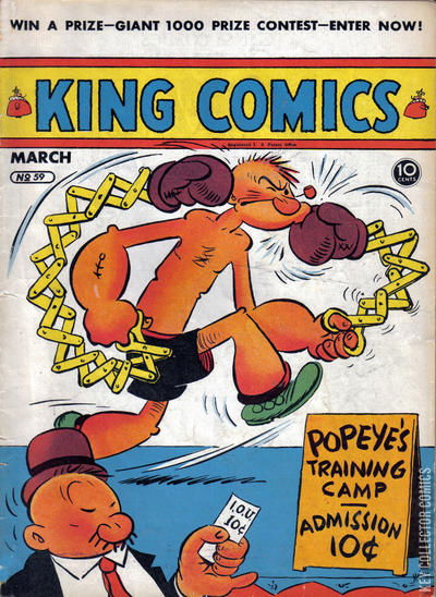 King Comics #59 Published March 1941 | Key Collector Comics
