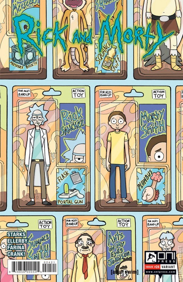 Rick and Morty #24 Variant Published March 2017 | Key