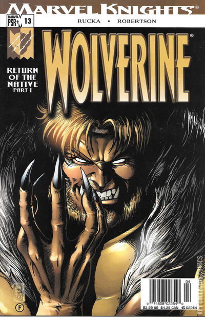 Wolverine #13 Newsstand Published June 2004 | Key Coll