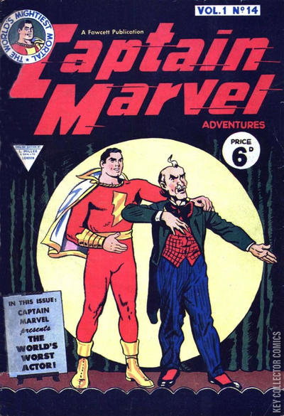 Captain Marvel #14 Published January 1953 | Key Collec