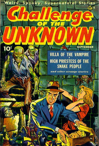 Challenge of the Unknown by Ace Magazines | Key Collector Comics
