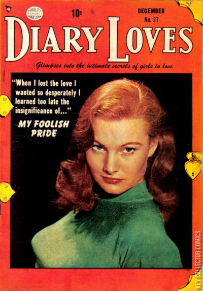 Diary Loves #27 Published December 1952 | Key Collector