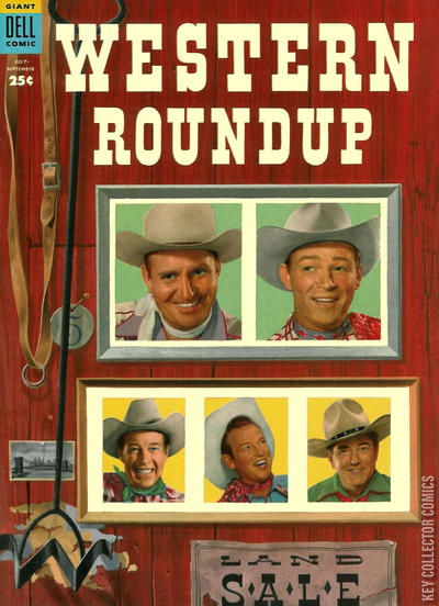 Western Roundup #7 Published September 1954 | Key Colle