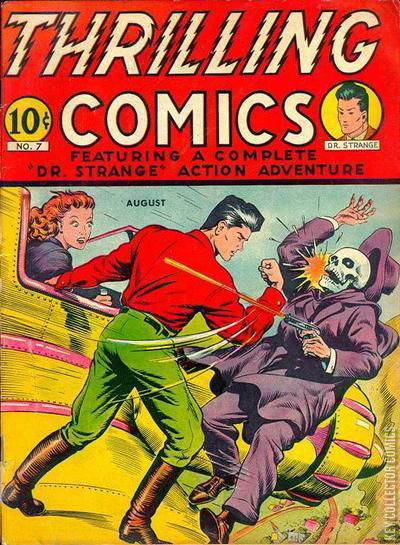 Thrilling Comics #7 Published August 1940 | Key Collect