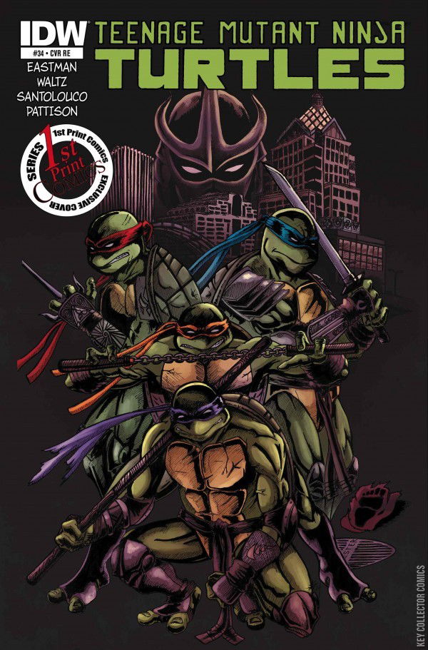 Teenage Mutant Ninja Turtles #34 Store Exclusive Published