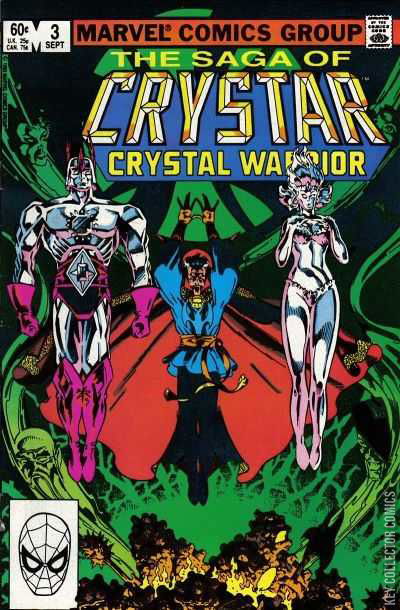 Saga of Crystar: Crystal Warrior, The #3 Published September