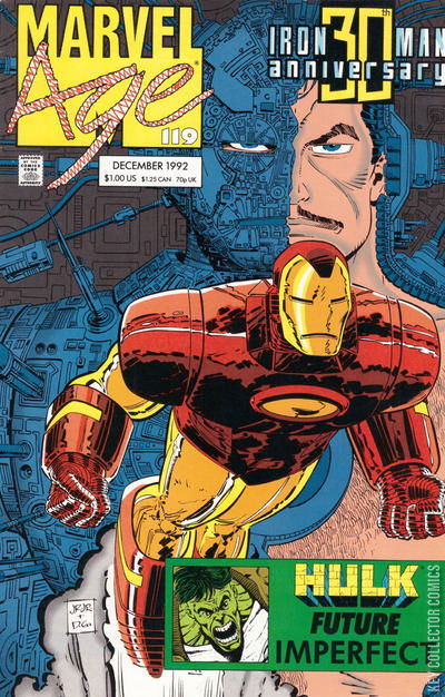 Marvel Age #119 Newsstand Published December 1992 | Ke