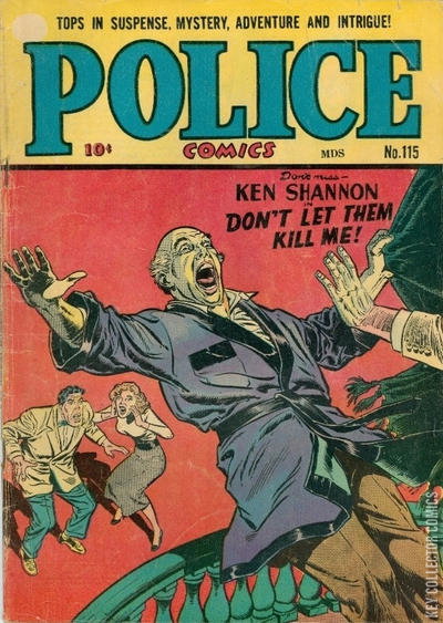 Police Comics #115 Canadian Edition Published January