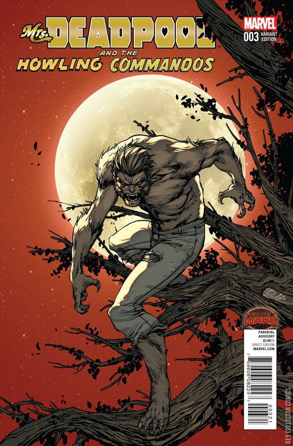 Mrs. Deadpool and the Howling Commandos #3 1:25 Published O