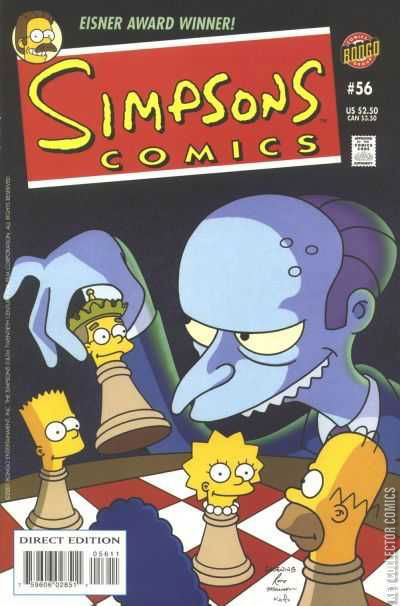 Simpsons Comics #56 Published March 2001 | Key Collecto