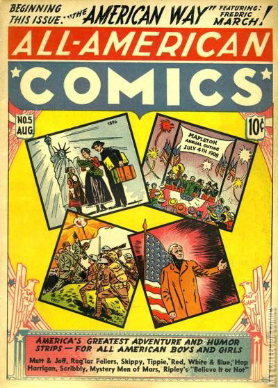 All-American Comics #5 Published August 1939 | Key Coll