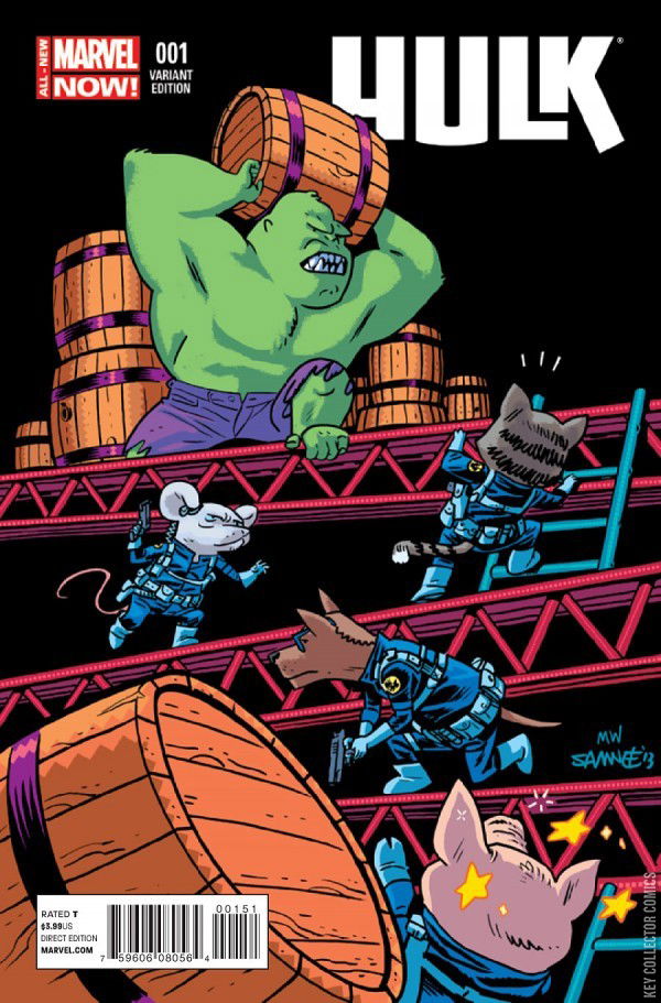 Hulk #1 Variant Published April 2014 | Key Collector Comics