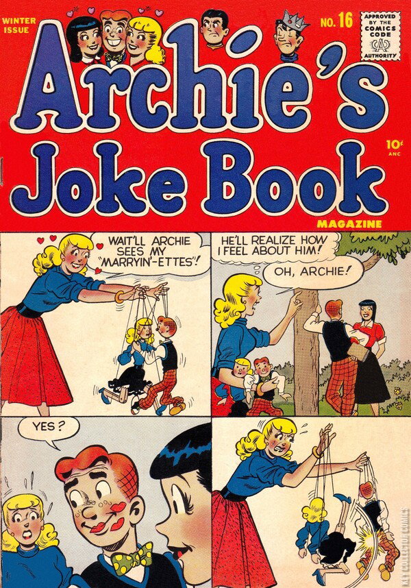 Archie's Joke Book Magazine #16 Published October 1954
