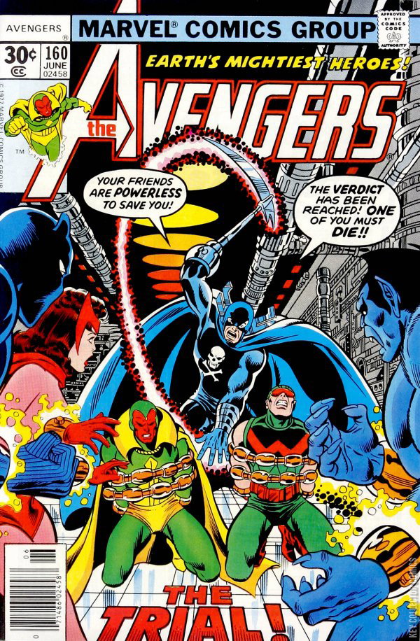 Avengers, The #160 Published June 1977 | Key Collector