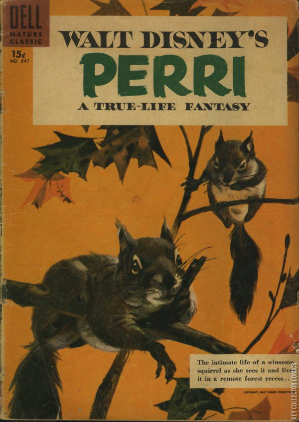 Walt Disney's Perri A True-Life Fantasy by Dell | Key Collector Comics