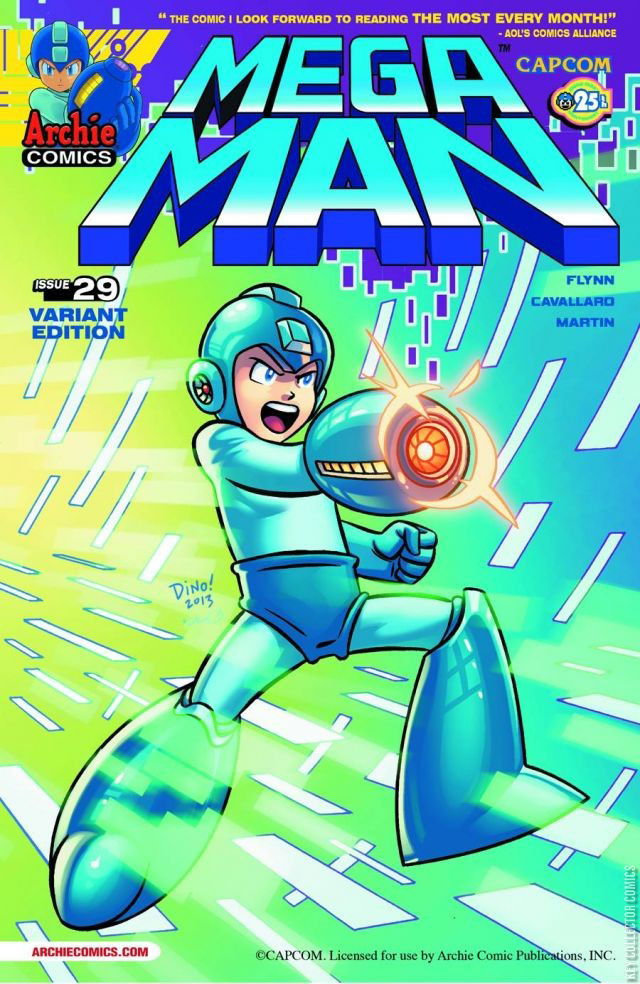 Mega Man #29 Variant Published September 2013 | Key Co