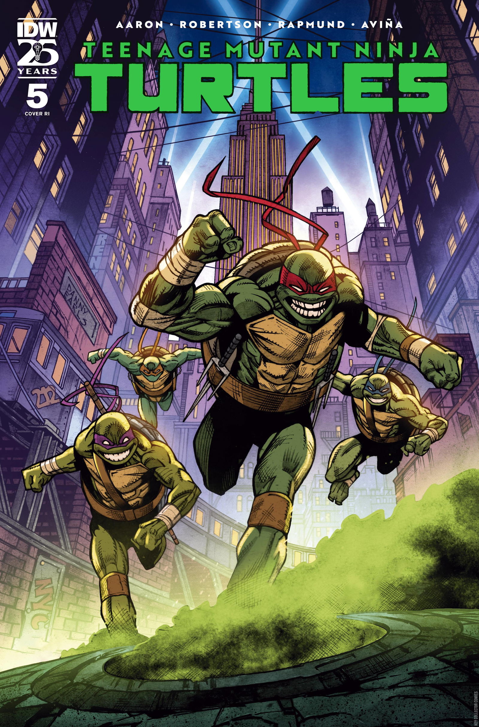Teenage Mutant Ninja Turtles #5 1:25 Published December 202