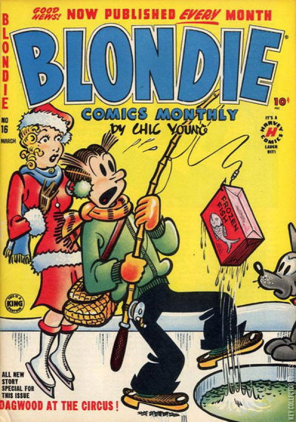 Blondie Comics Monthly by Harvey | Key Collector Comics