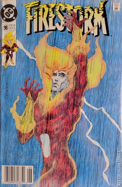 Firestorm the Nuclear Man #98 Newsstand Published June