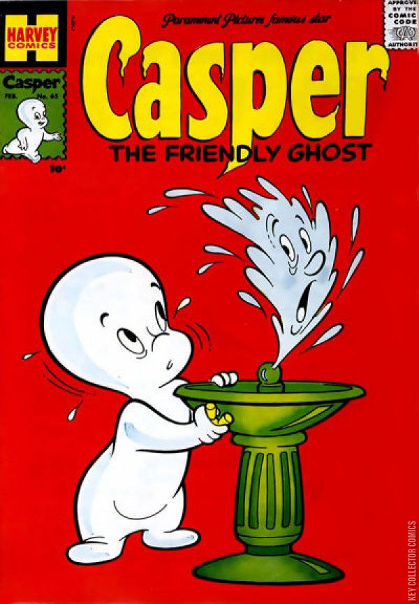 Casper the Friendly Ghost #65 Published February 1958