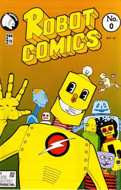 Robot Comics by Renegade Press | Key Collector Comics