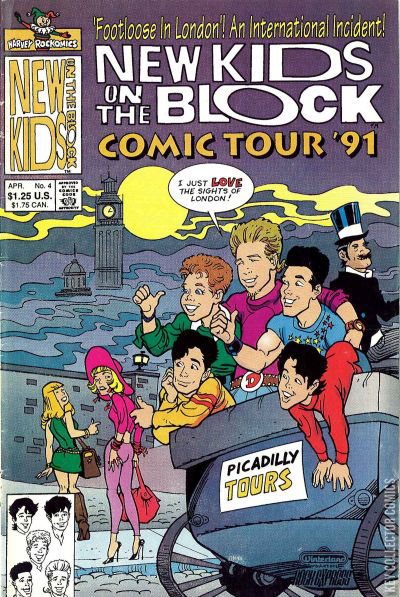 New Kids On The Block Comic Tour #4 | Key Collector Comics
