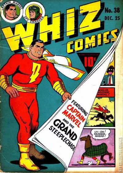 Whiz Comics #38 Published December 1942 | Key Collector