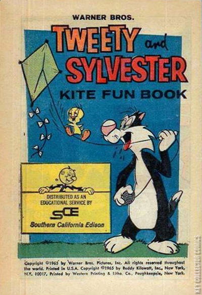 Tweety & Sylvester Kite Fun Book by Western | Key Collector Comics