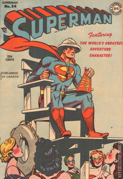 Superman #54 Published October 1948 | Key Collector Comics