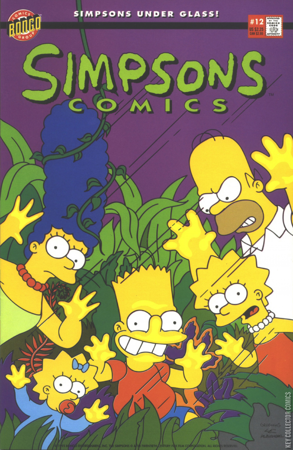 Simpsons Comics #12 Published September 1995 | Key Coll
