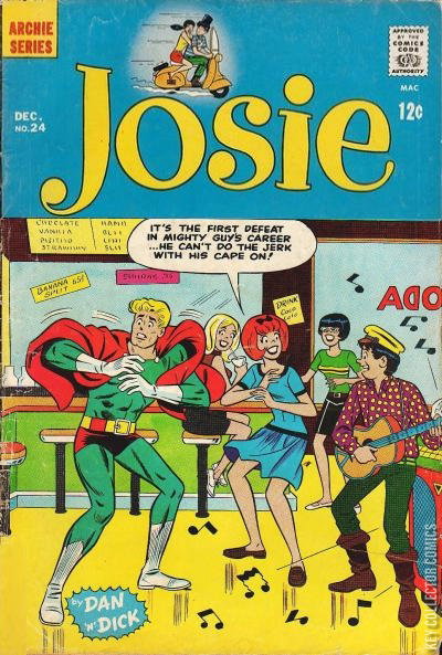 Josie (and the Pussycats) #24 Published December 1966