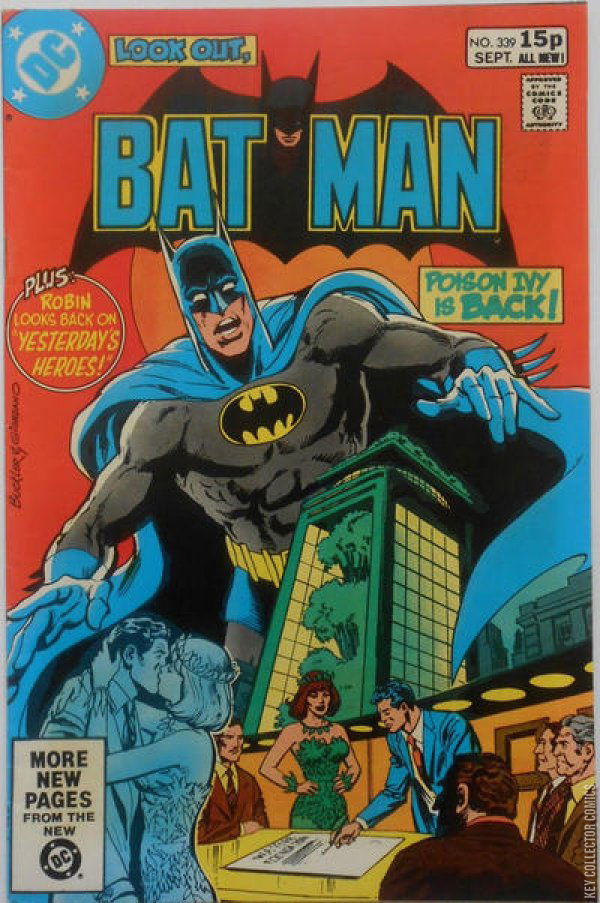 Batman #339 UK Edition Published September 1981 | Key